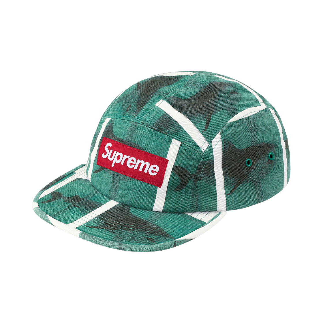 슈프림 x 데미안 허스트 캠프캡 화이트 - 25SS | Supreme | KREAM