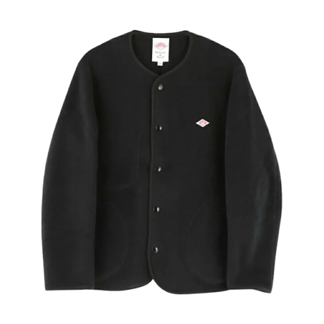 (W) 단톤 플리스 칼라리스 자켓 다크 그린 | Danton | KREAM