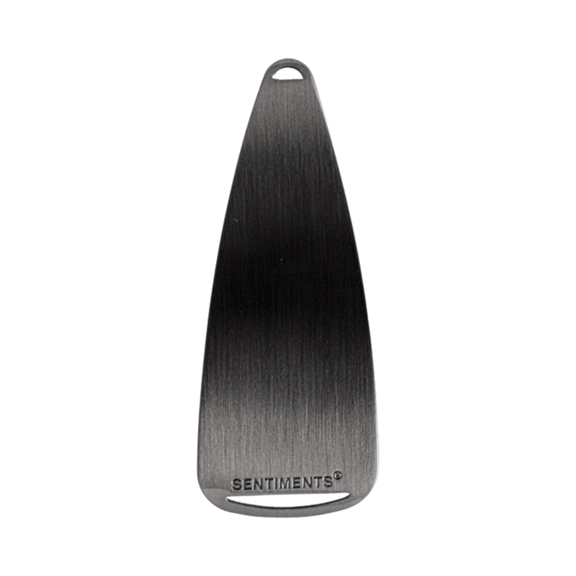 센티멍 넘버 515 슬릭 트라이앵글 헤어핀 블랙 사틴 | SENTIMENTS | KREAM