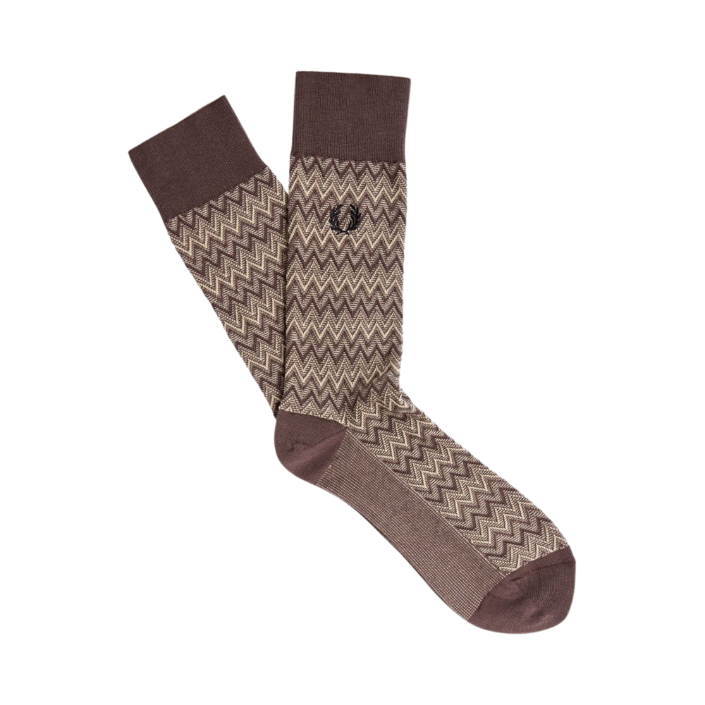 프레드페리 지그재그 삭스 캐링턴로드브릭 | Fred Perry | KREAM