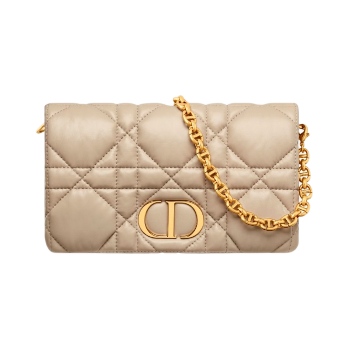 디올 카로 매크로까나쥬 미니백 샌드 컬러드 퀼티드 매크로까나쥬 카프스킨 | Dior | KREAM