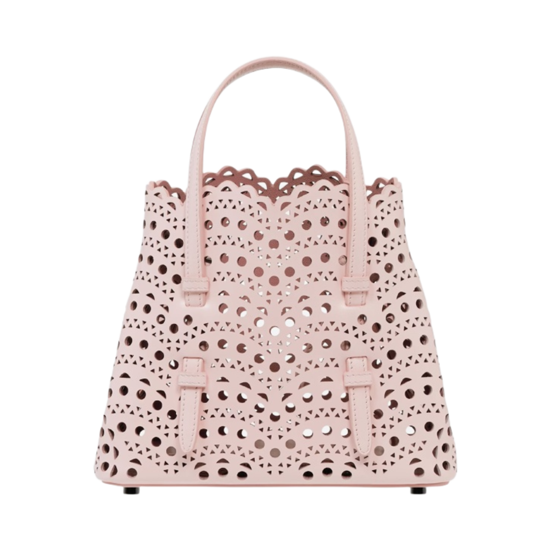 알라이아 비엔 웨이브 럭스 카프스킨 미나 20 백 핑크 | Alaia | KREAM