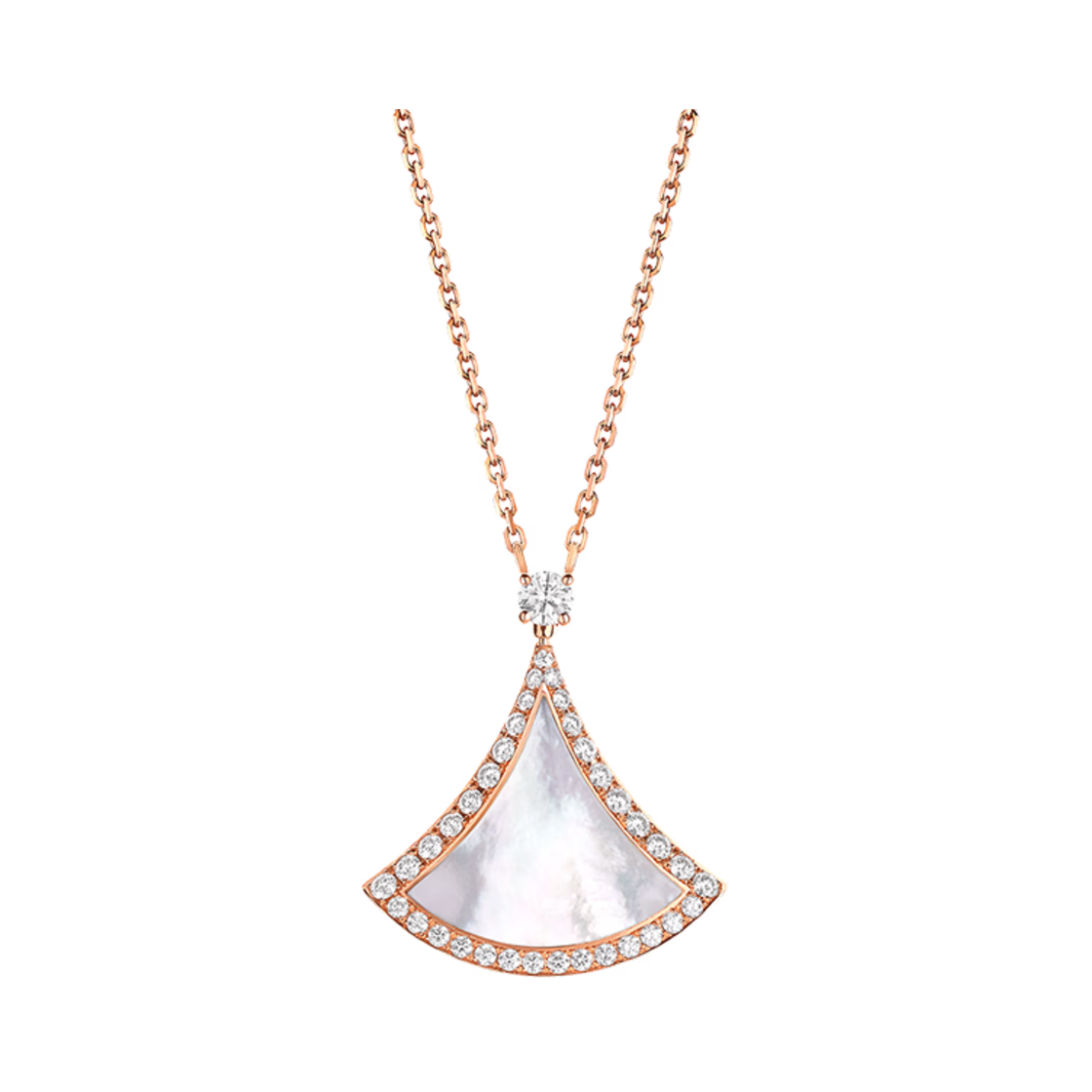 불가리 디바스 드림 네클리스 로즈 골드 커넬리언 다이아몬드 | Bulgari | KREAM