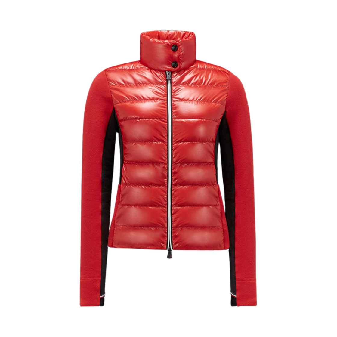 (W) 몽클레르 패딩 플리스 가디건 레드 - 23FW | Moncler | KREAM