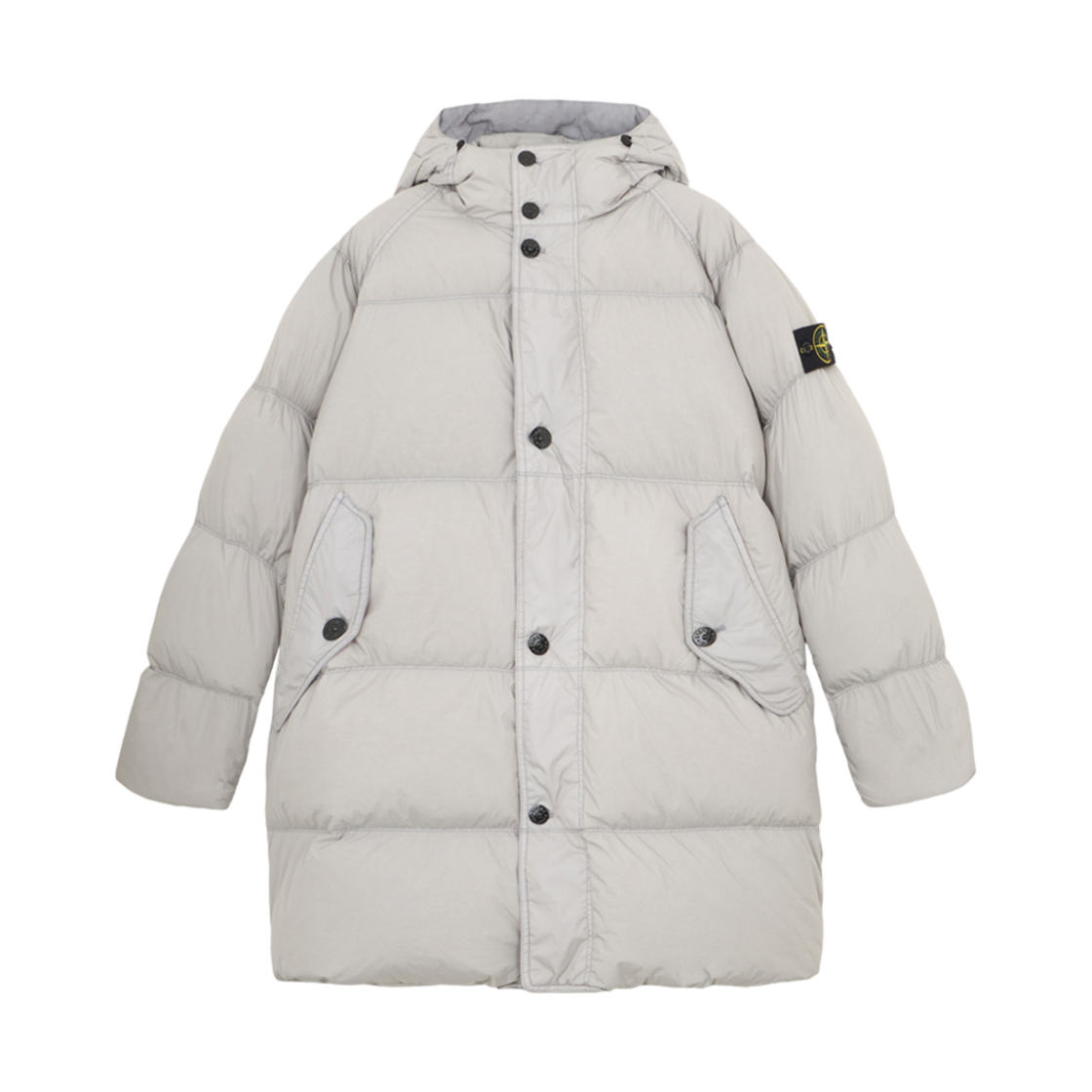 스톤 아일랜드 70123 크링클랩스 R-NY 윈드 레지스턴트 다운 파카 그레이 - 24FW | Stone Island | KREAM