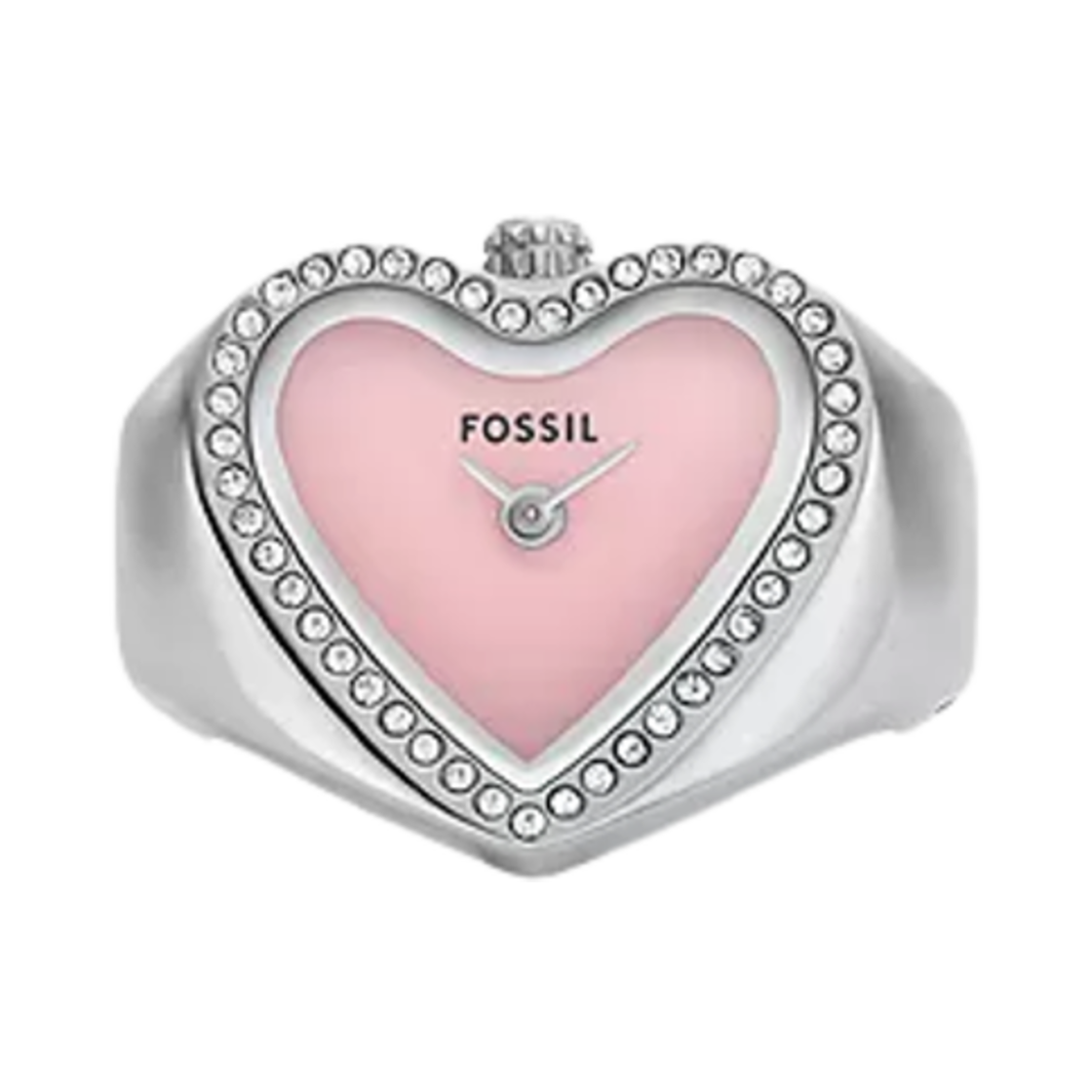 (W) 파슬 워치 링 쿼츠 투핸드 18mm 스테인리스 스틸 실버 | Fossil | KREAM