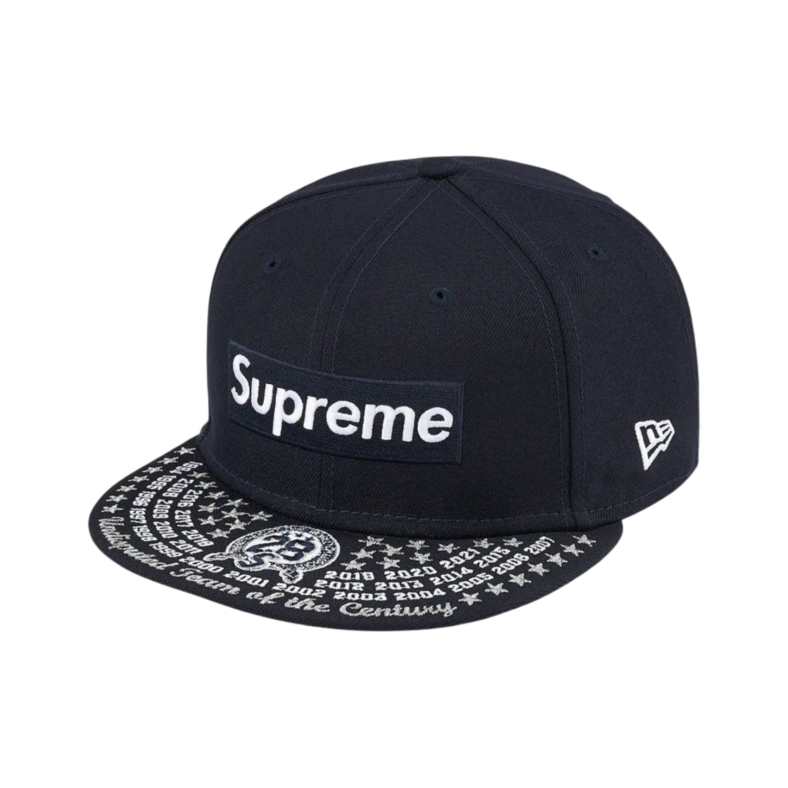 슈프림 언디스퓨티드 박스로고 뉴에라 네이비 - 21FW | Supreme | KREAM