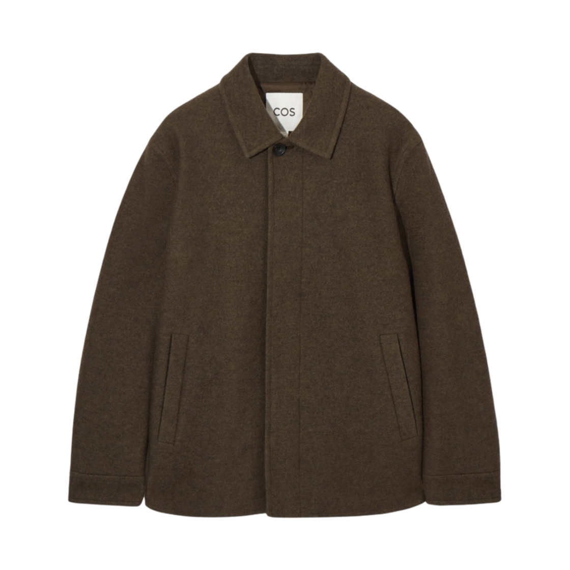 코스 펠트 울 재킷 몰 브라운 | COS | KREAM