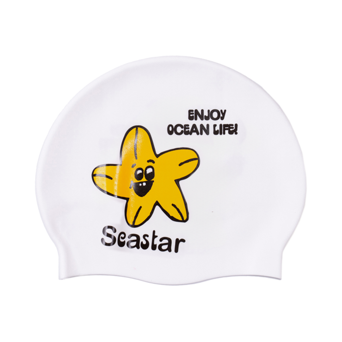 빅웨이브 컬렉티브 불가사리 수영 모자 풀 화이트 | BIGWAVE COLLECTIVE | KREAM
