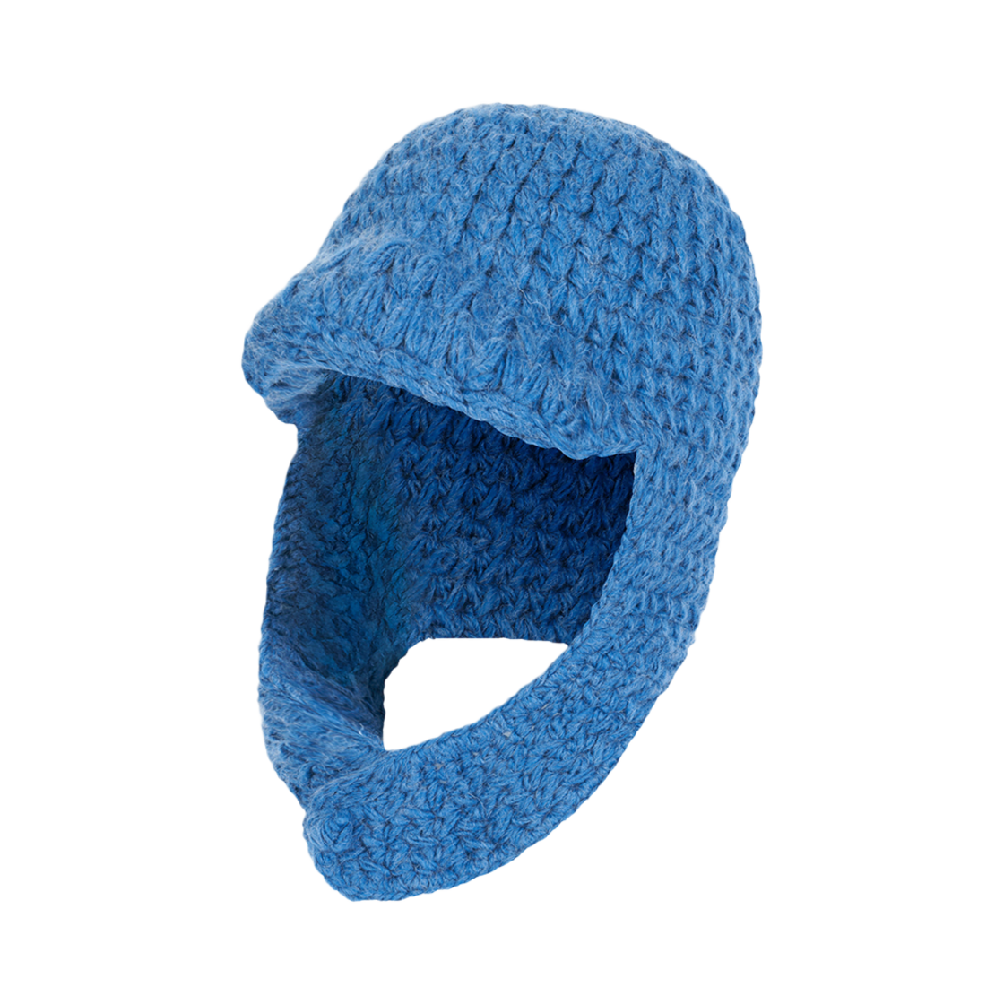 올인컴플리트 울 크로셰 트루퍼 바라클라바 블루 | ALLINCOMPLETE | KREAM