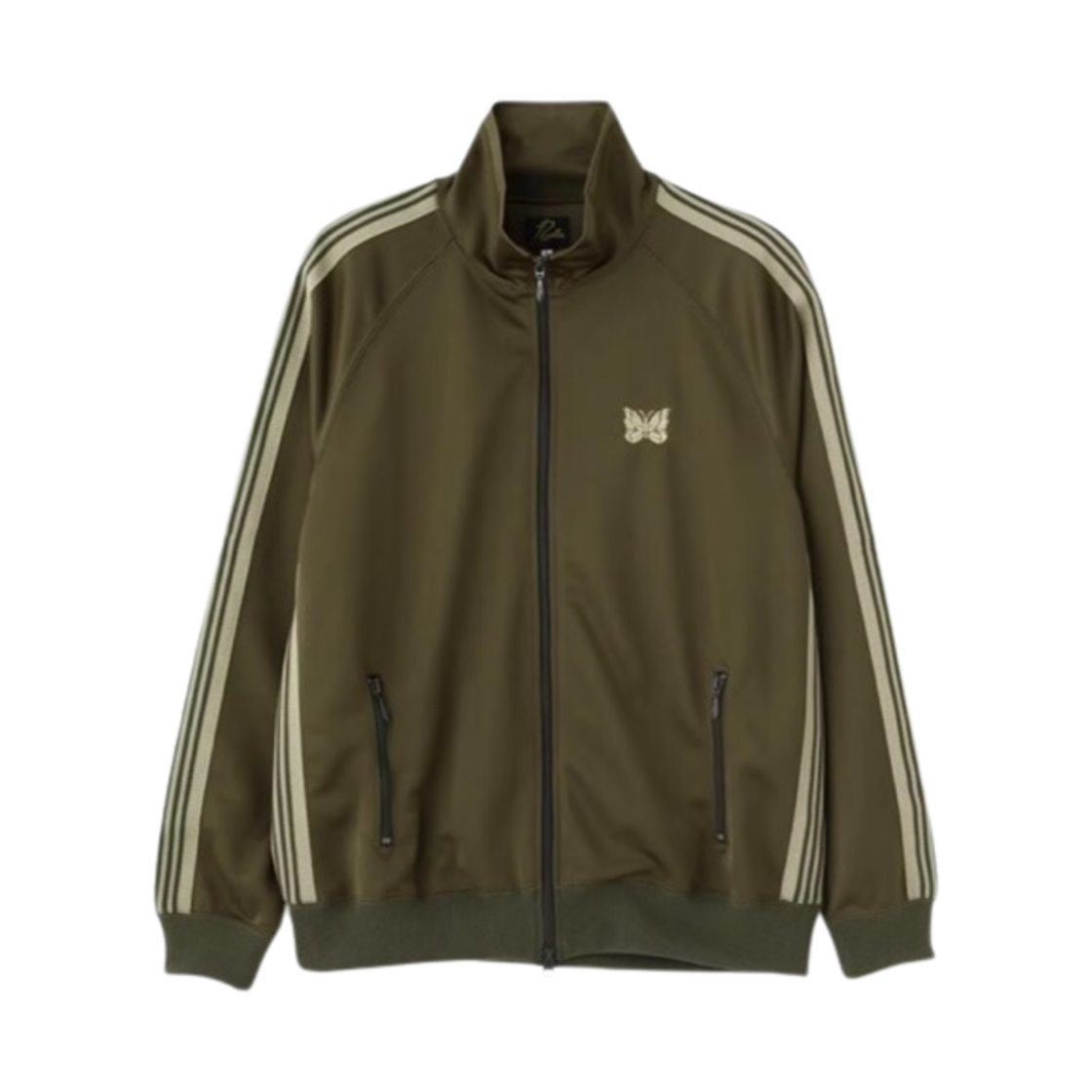 니들스 x LHP 트랙 자켓 폴리 스무스 올리브 | Needles | KREAM