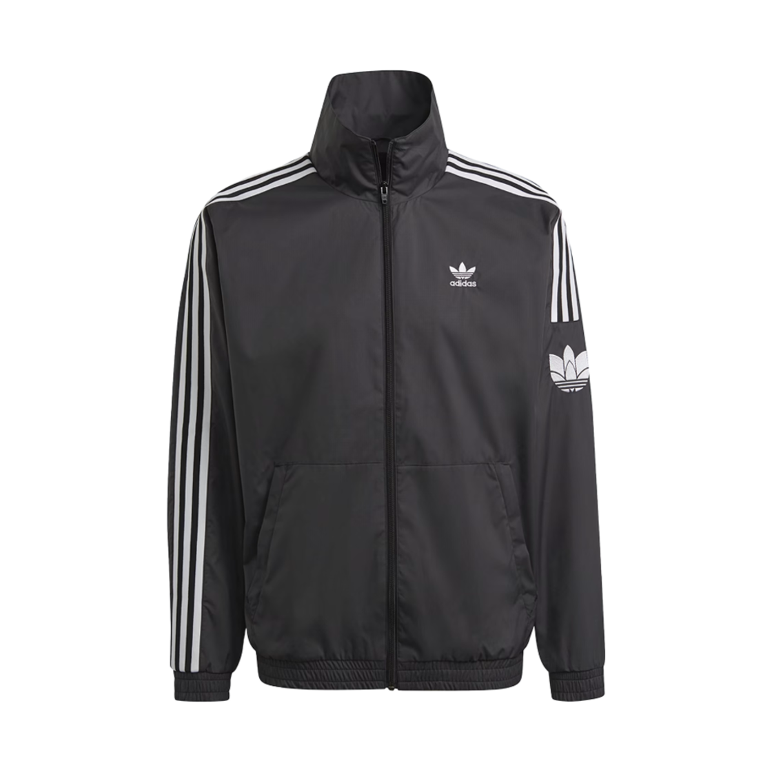 아디다스 아디컬러 3D 트레포일 삼선 트랙 자켓 블랙 - KR 사이즈 | Adidas | KREAM