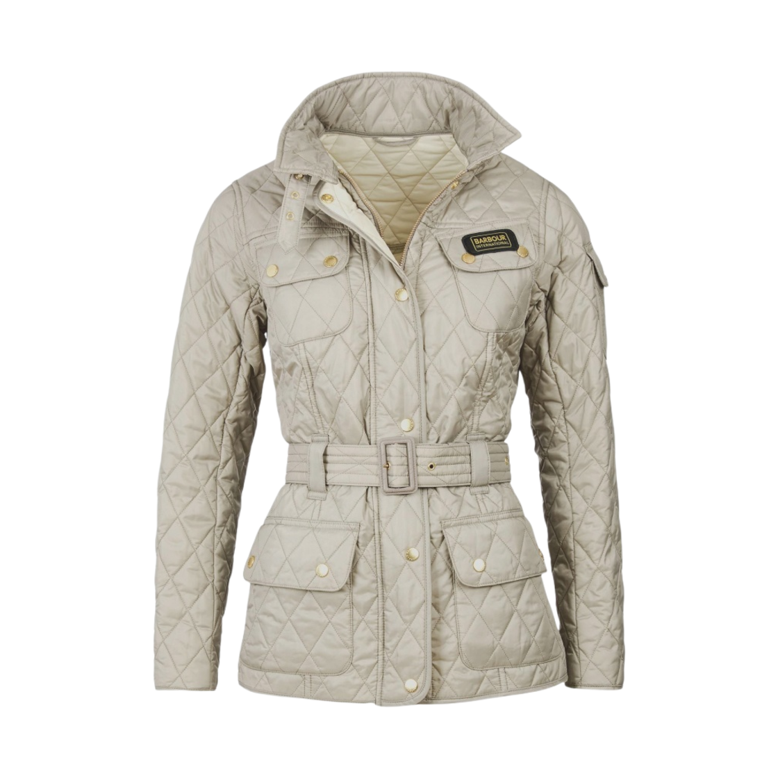 (W) 바버 인터내셔널 보스턴 퀼티드 자켓 블랙 | Barbour | KREAM