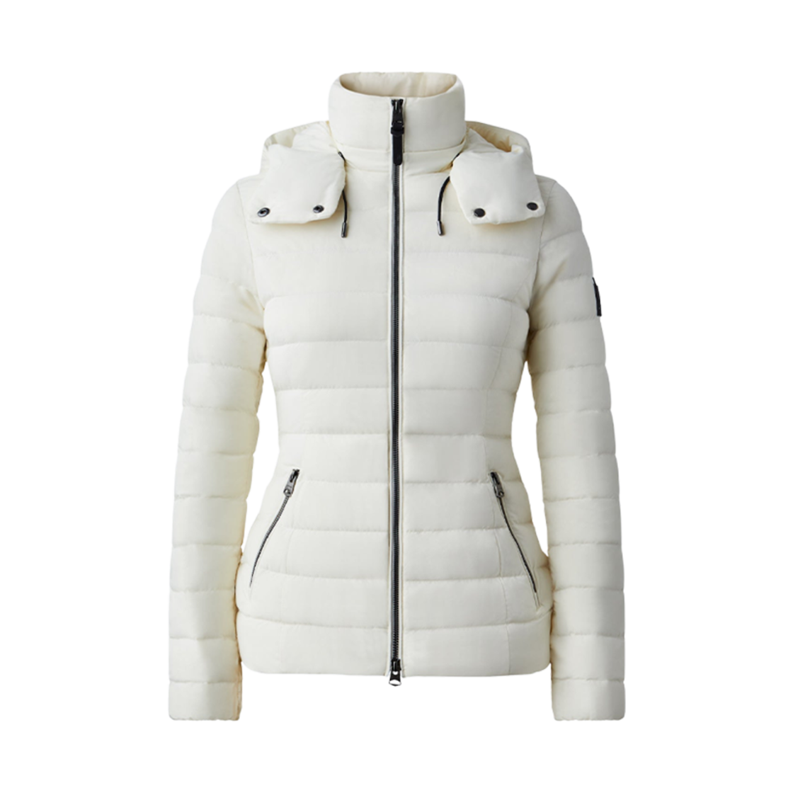 (W) 맥카지 미치 애자일-360 스트래치 라이트 다운 자켓 후드 크림 | Mackage | KREAM