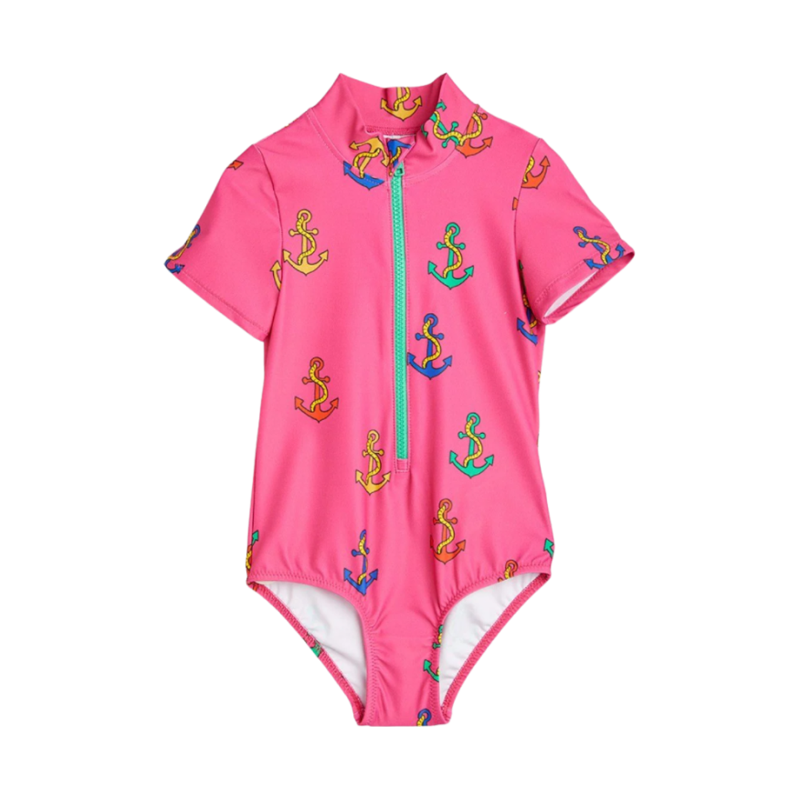 (키즈) 미니 로디니 앵커 UV 스윔슈트 핑크 | Mini Rodini | KREAM