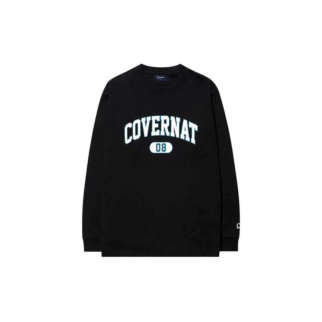 커버낫 슬럽 아치 로고 롱슬리브 블랙 | COVERNAT | KREAM