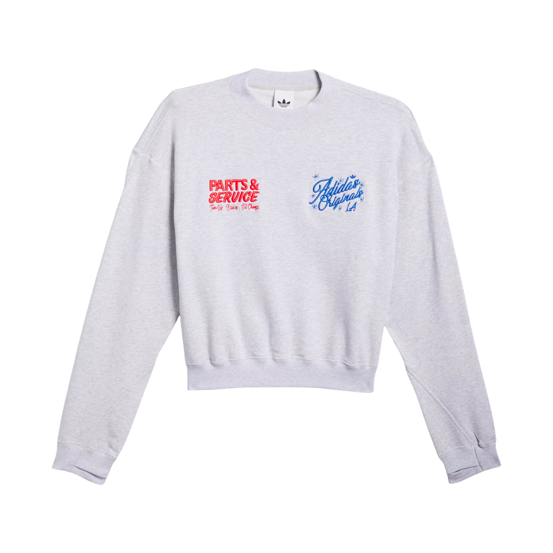 아디다스 산타 모니카 크루넥 라이트 그레이 헤더 - US 사이즈 | Adidas | KREAM