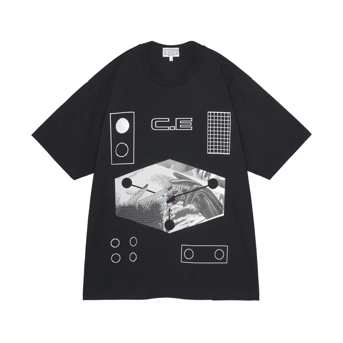 카브엠트 스테이트 오브 띵즈 티셔츠 블랙 - 25FW | Cav Empt | KREAM