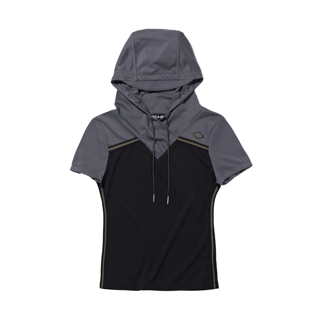 (W) 미스치프 셔링 후드 저지 탑 블랙 | Mischief | KREAM