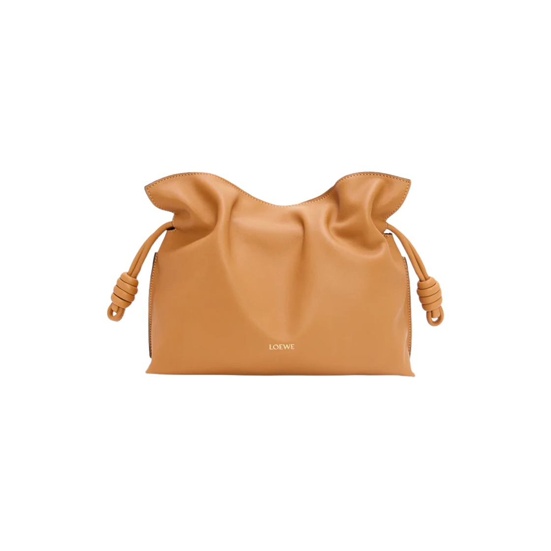 로에베 나파 카프스킨 미디움 플라멘코 클러치 웜 데저트 | Loewe | KREAM