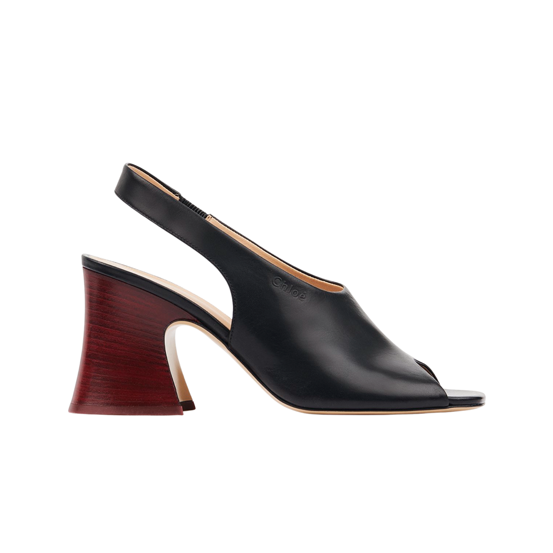 (W) 끌로에 자니스 힐 샌들 블랙 | Chloe | KREAM