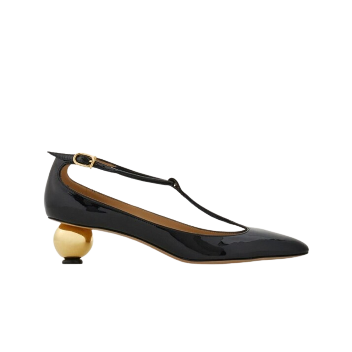 (W) 페라가모 T 스트랩 올드 힐 펌프스 블랙 | Ferragamo | KREAM