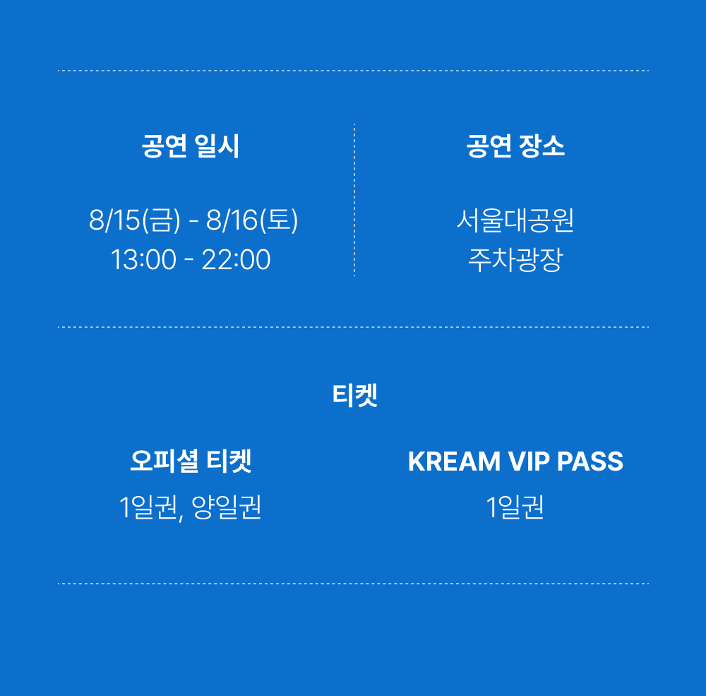 Exclusive - OUF 2025 오피셜 티켓 | KREAM