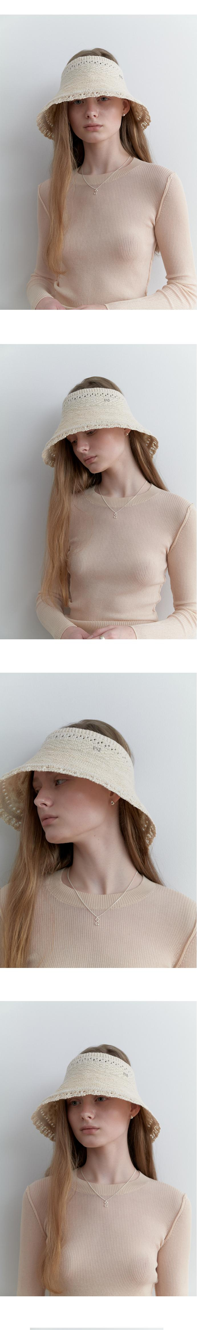 러브미몬스터 레이스 챙 썬캡 화이트 | lovememonster | KREAM