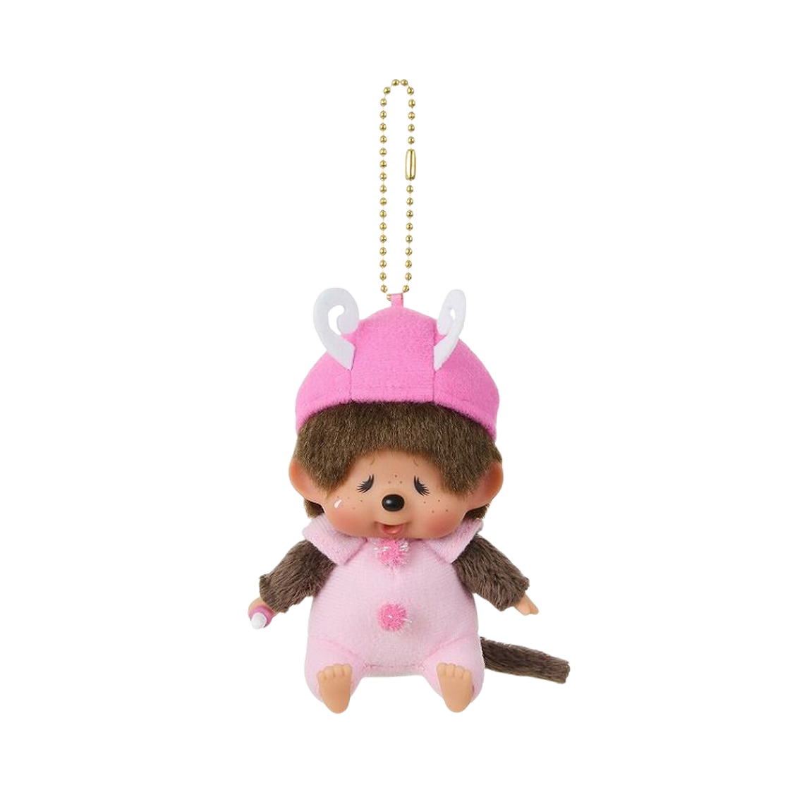 몬치치 라지 페이스 SS 버터플라이 키체인 | Monchhichi | KREAM