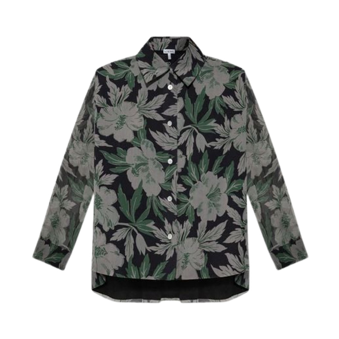 (W) 로에베 실크 셔츠 베이지 멀티컬러 | Loewe | KREAM