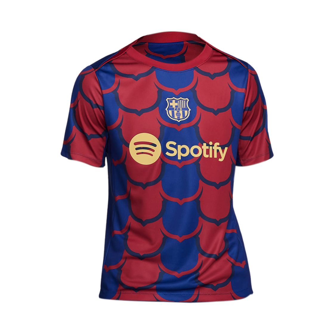 나이키 FC 바르셀로나 아카데미 프로 SE 드라이핏 풋볼 프리매치 탑 딥 로얄 블루 노블 레드 (논 마킹 버전) | Nike | KREAM