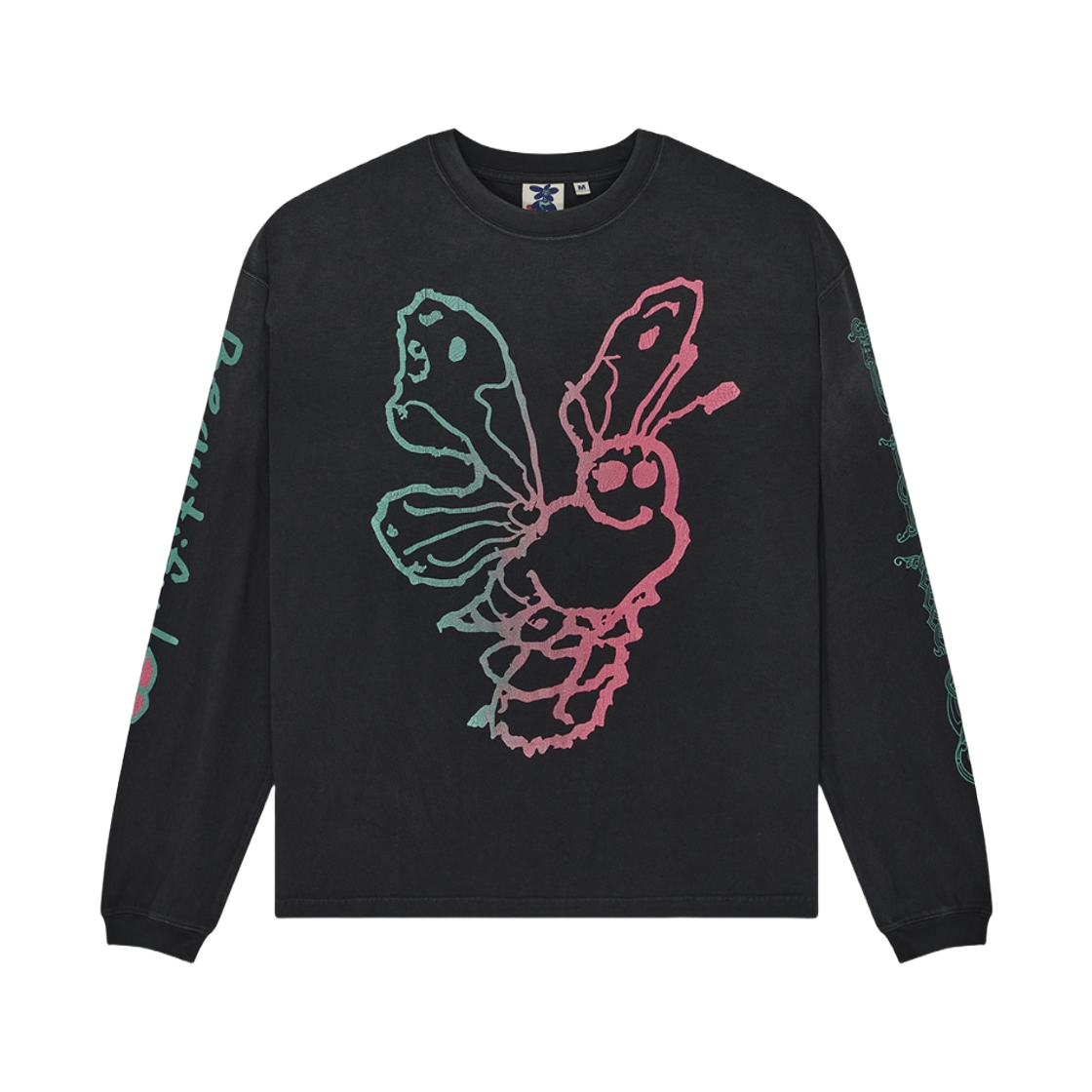 데우스 엑스 마키나 댄지그 퀸 롱슬리브 티셔츠 차콜 | Deus Ex Machina | KREAM