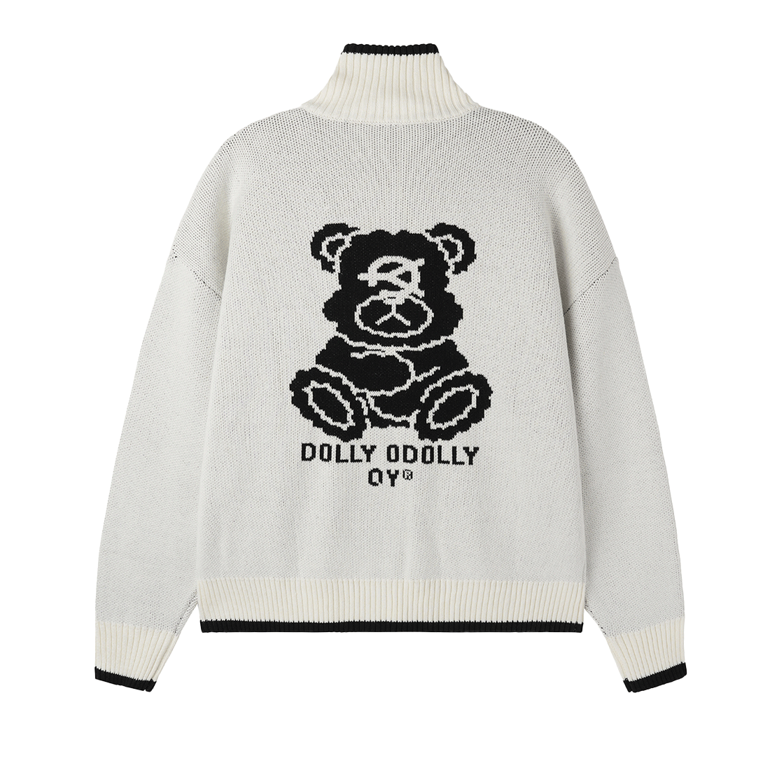 오와이 돌리 니트 집업 화이트 | OY | KREAM