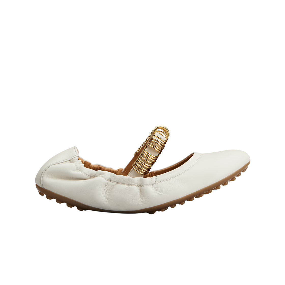 (W) 토즈 레더 발레리나 화이트 | Tod's | KREAM