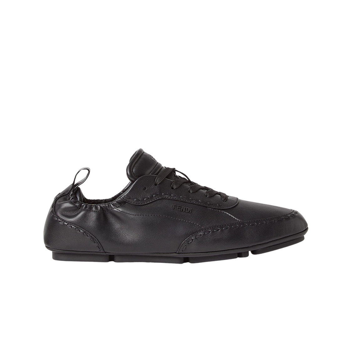 펜디 핏 레더 로우탑 스니커즈 블랙 | Fendi | KREAM