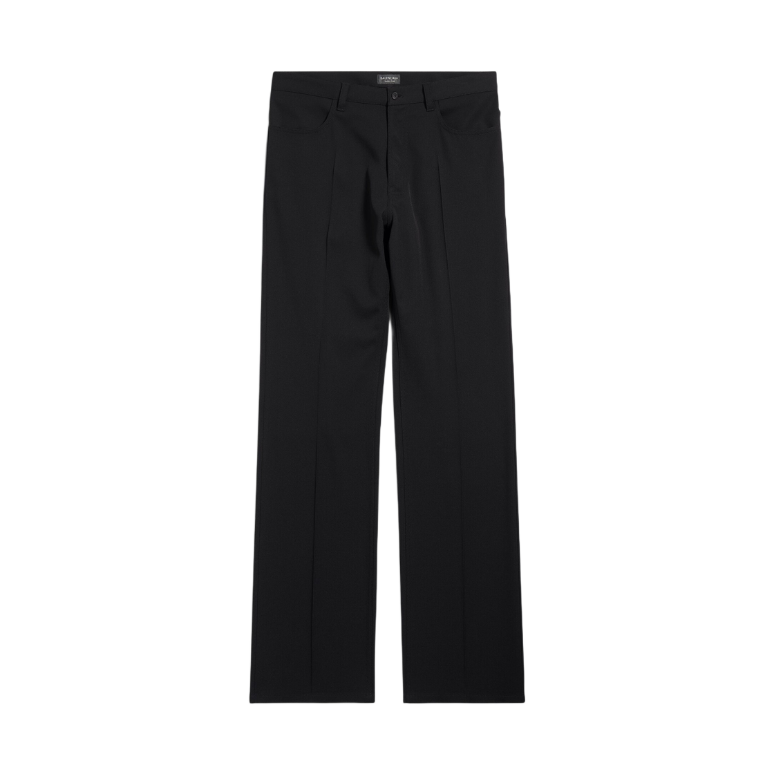 발렌시아가 스트레이트 핏 테일러드 팬츠 블랙 | Balenciaga | KREAM