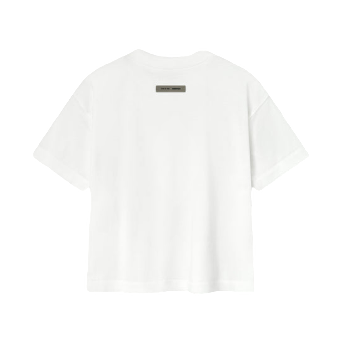 (W) 에센셜 클래식 티셔츠 클라우드 화이트 - 25SS | Essentials | KREAM