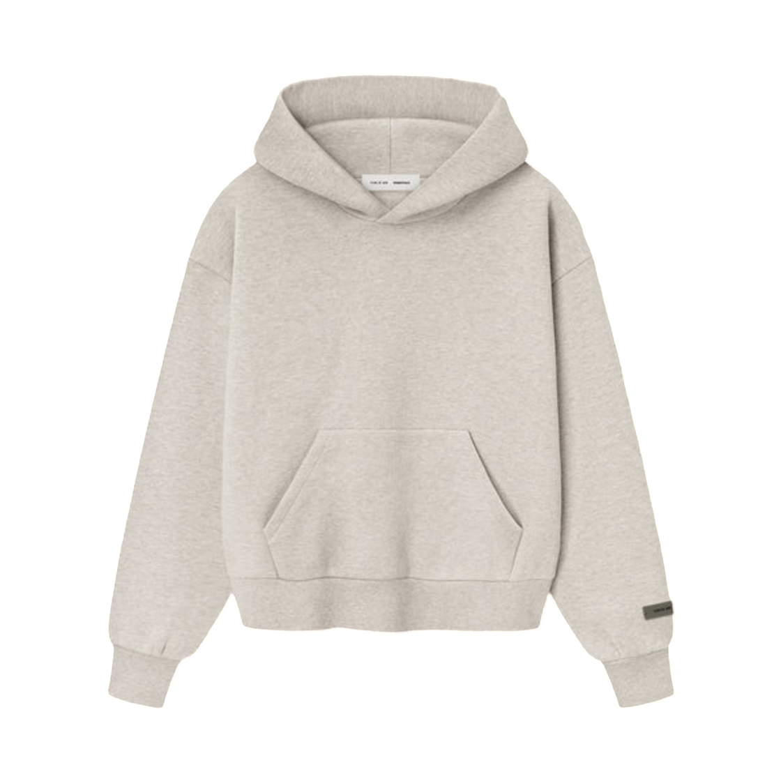 (W) 에센셜 클래식 플리스 후드 헤더 스톤 - 25SS | Essentials | KREAM