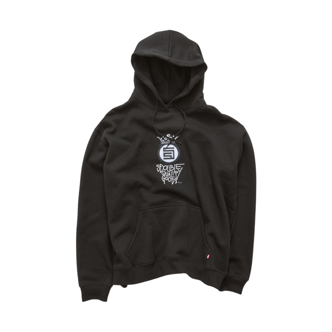 에스더블 크라운 닷 후드 블랙 | S/Double | KREAM