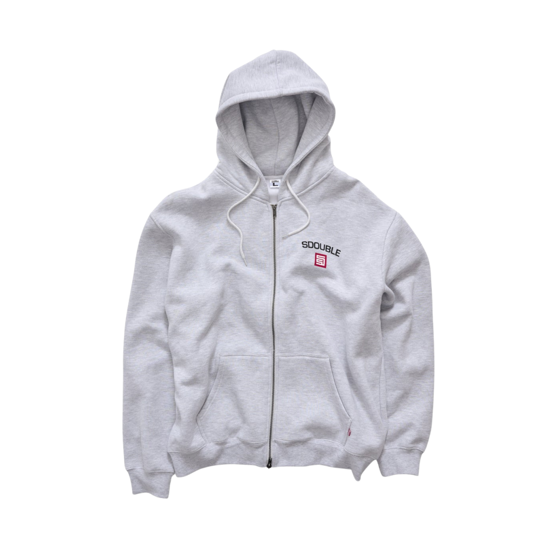 에스더블 시티 집 스루 후드 애쉬 헤더 | S/Double | KREAM