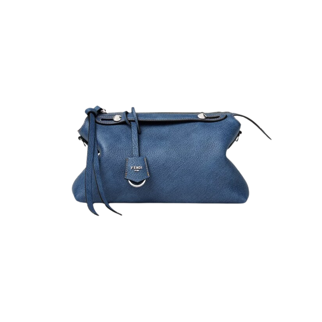 펜디 바이 더 웨이 소프트 미디움 로마노 레더 데님 이펙트 숄더백 블루 | Fendi | KREAM