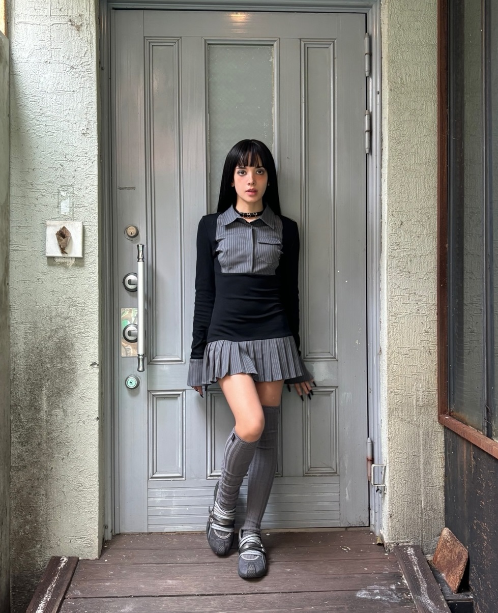 비엔프롬 프롬 핀 프레피 원피스 | BNFROM | KREAM