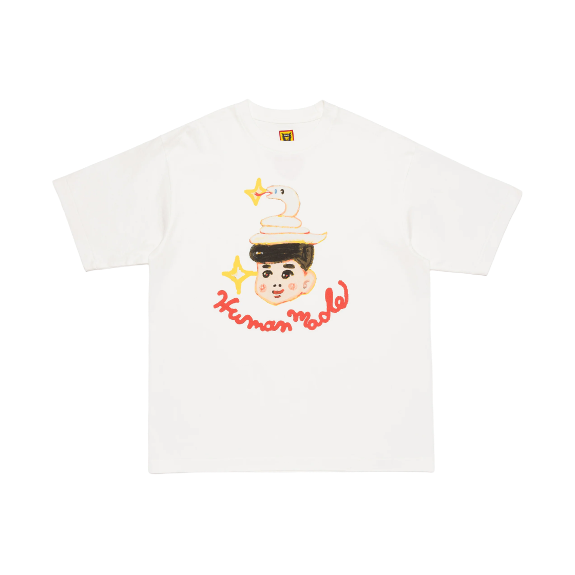 휴먼 메이드 케이코 소오토메 티셔츠 사이드 B 화이트 | Human Made | KREAM