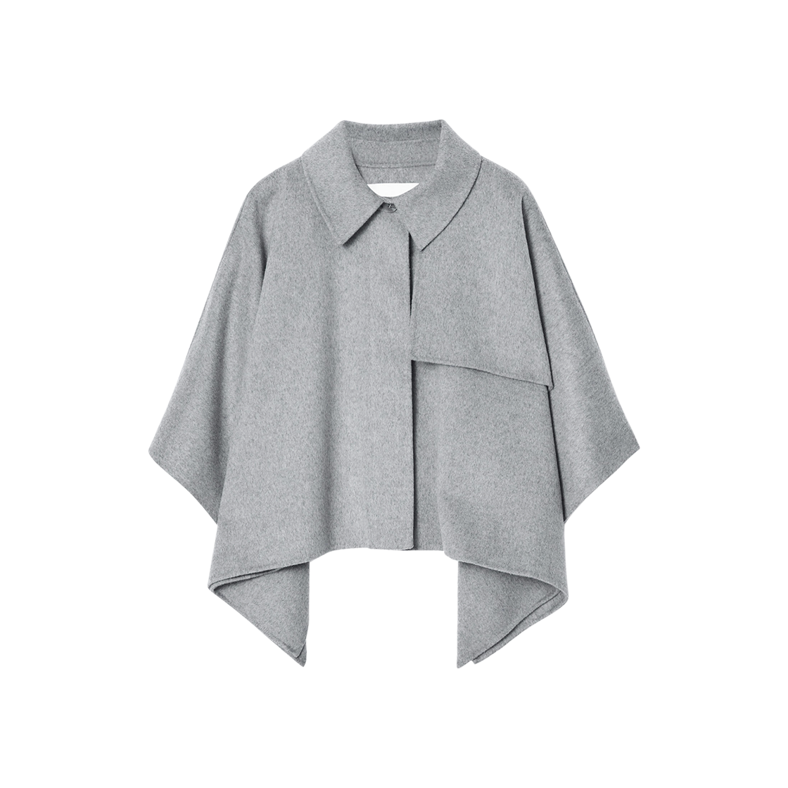 (W) 코스 크롭 더블 페이스드 케이프 그레이 | COS | KREAM