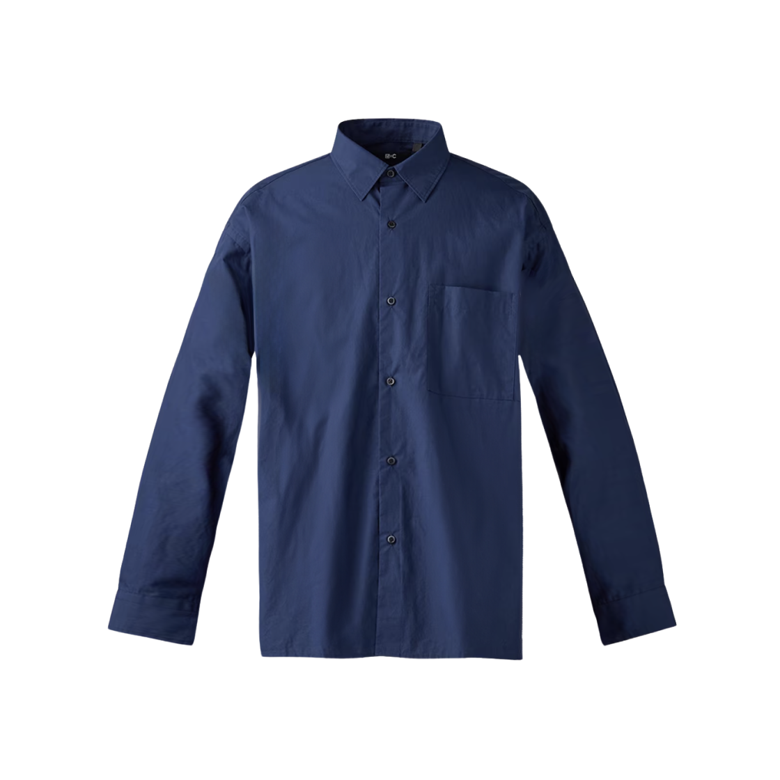 유니클로 C 브로드 오버사이즈 셔츠 블루 | Uniqlo | KREAM