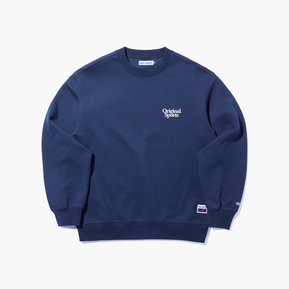 프로-스펙스 로고 스웻셔츠 네이비 | PRO-SPECS | KREAM