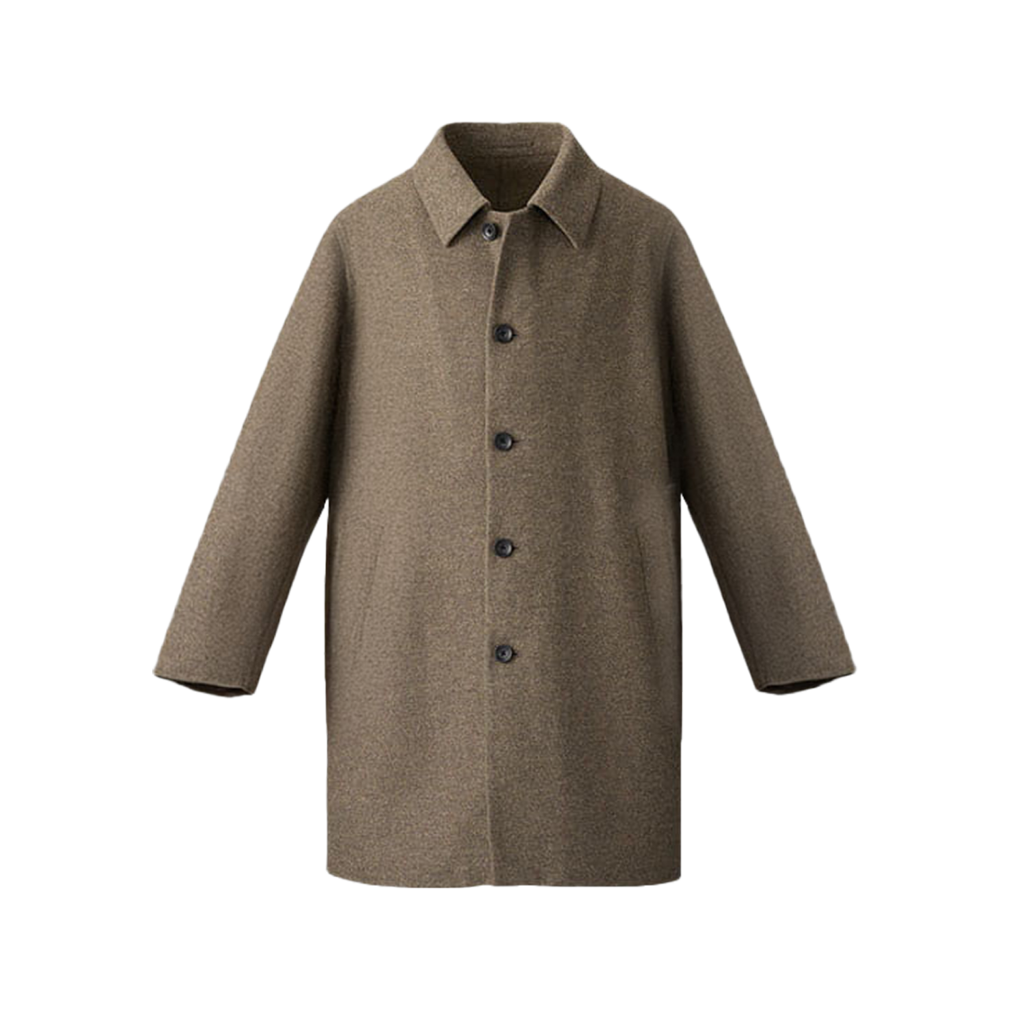 유니클로 C 더블 페이스 코트 브라운 - JP | Uniqlo | KREAM