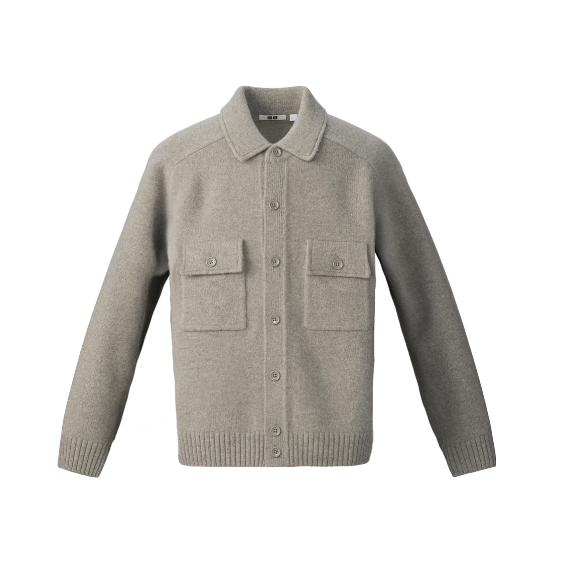 유니클로 U 램스울 니트 재킷 그린 - JP | Uniqlo | KREAM