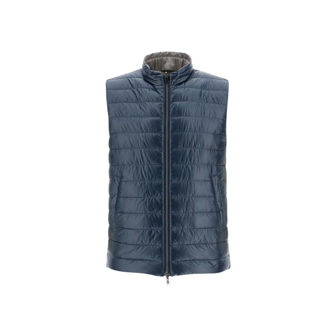 에르노 리버시블 나일론 베스트 블루 | Herno | KREAM