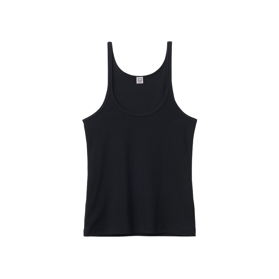 (W) 토템 스쿱 넥 립 탱크 블랙 | Toteme | KREAM